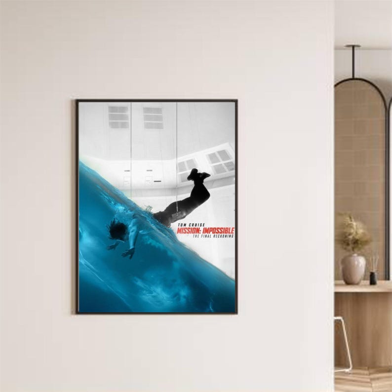 HOT Mission Impossible Final Reckoning Movie Poster - Etsy