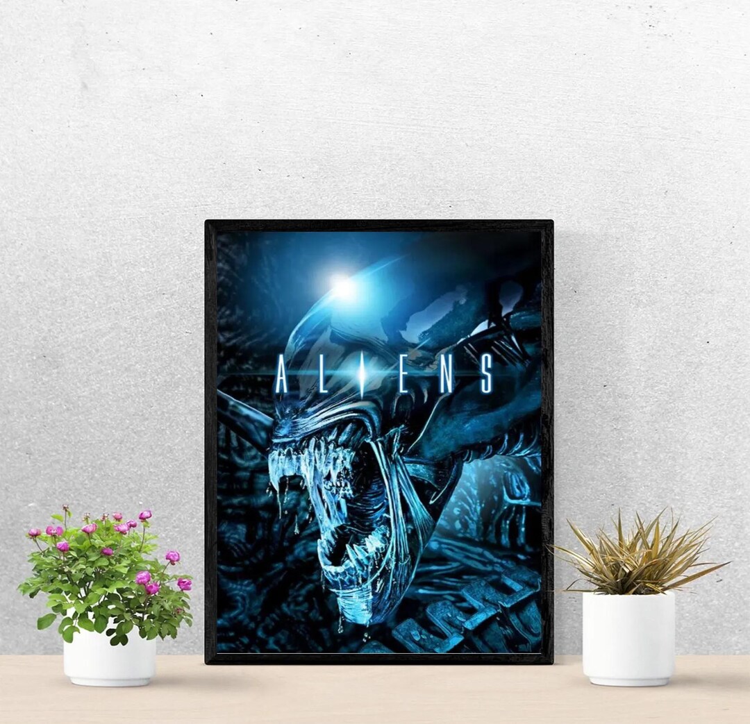Aliens (1986) Movie Poster - High Quality Print - 2024 Movie Poster ...