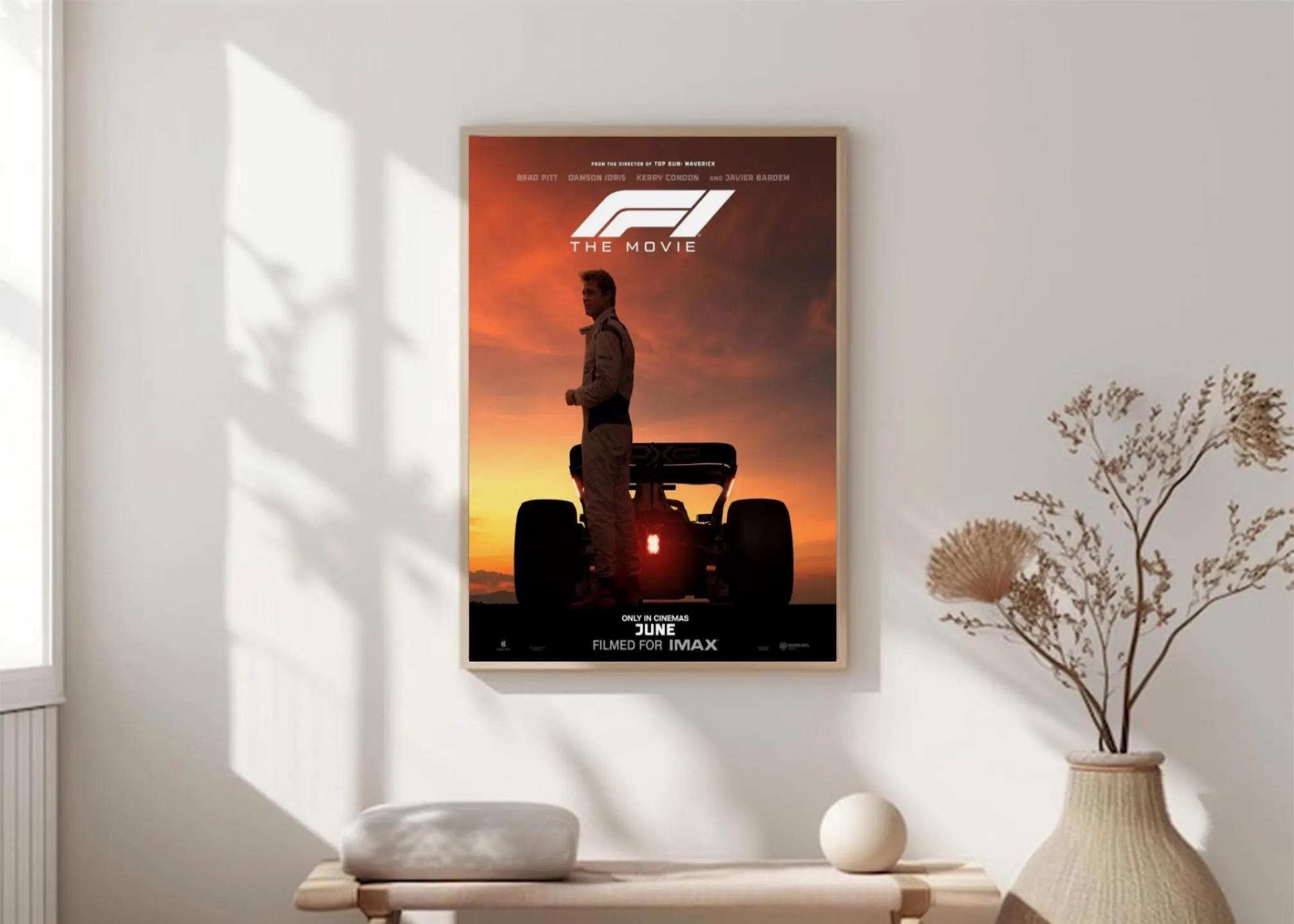 NEW! 'F1 the Movie' Poster High Quality - Etsy