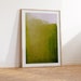 Chartreuse Abstract Art Minimalist Print Abstract - Etsy