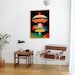 Vintage UFO Print, Printable, Retro Sci-fi Art, Psychedelic Wall Art ...