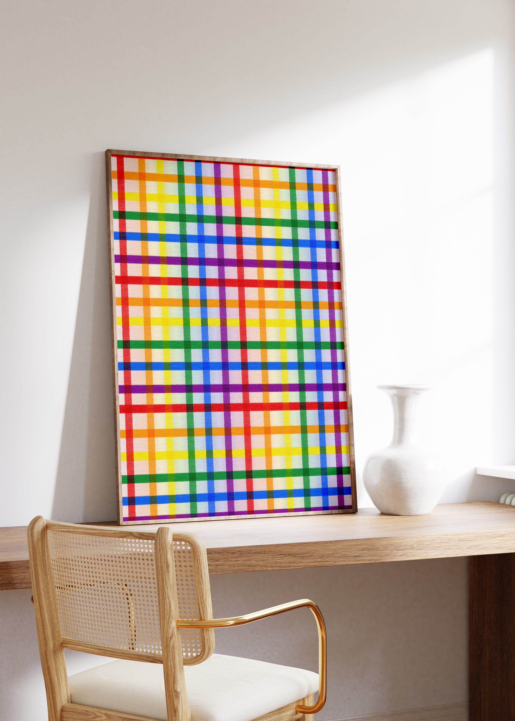 Rainbow Pride Art, Pride Flag Poster, Lgbtq Print, Queer Abstract Art ...