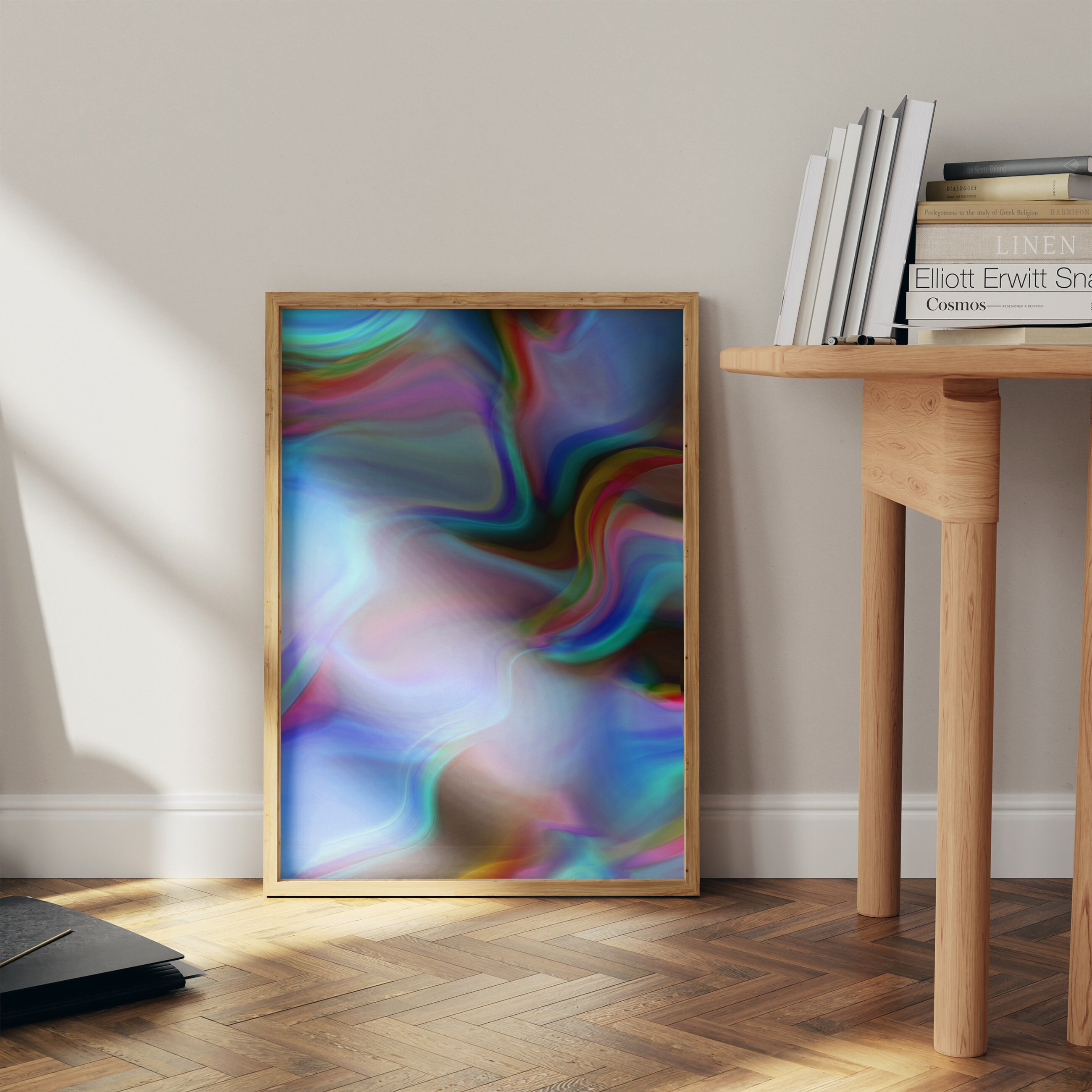 Trippy Rainbow Art Chromatic Printable Rainbow Psychedelic - Etsy