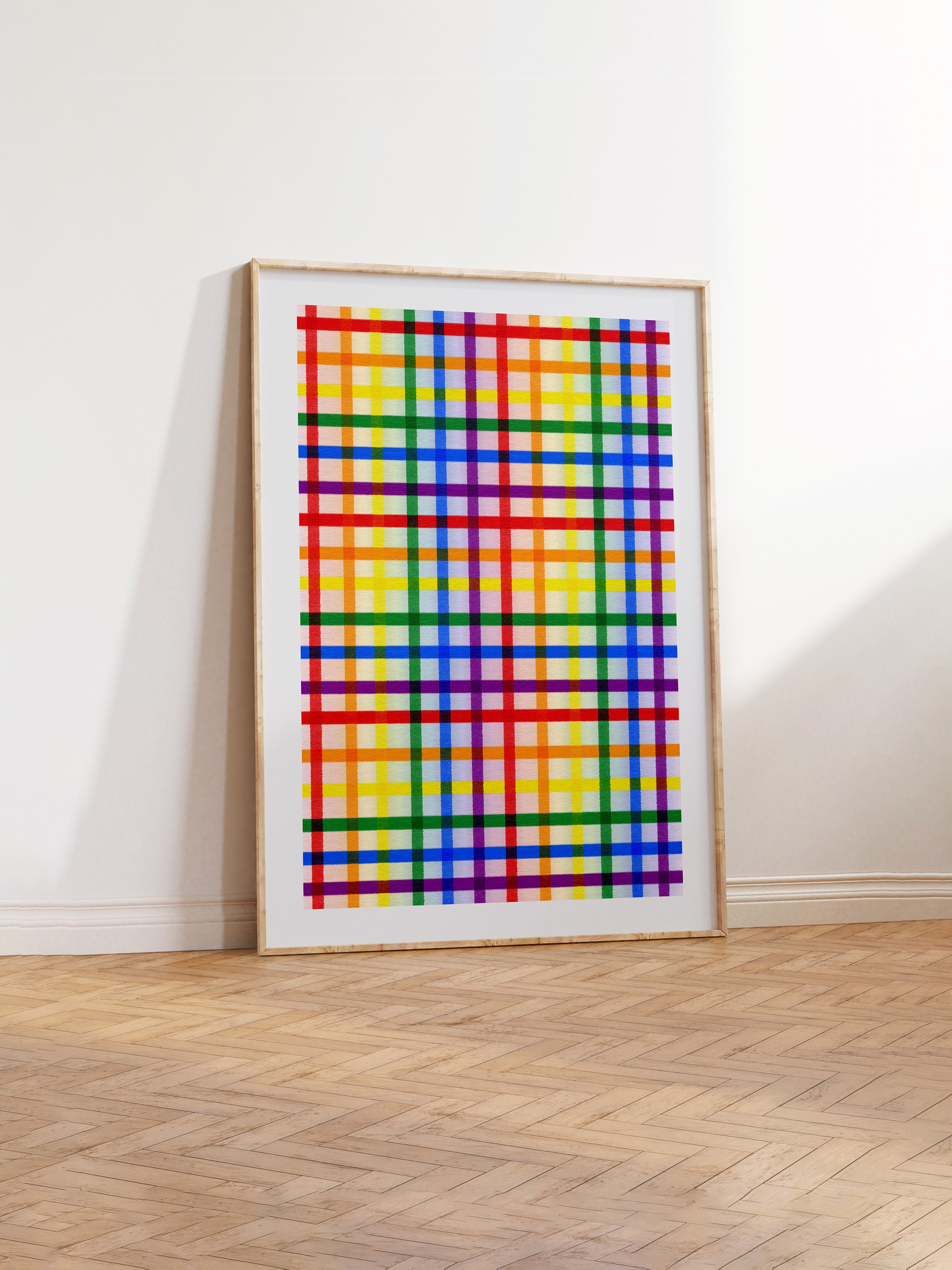 Rainbow Pride Art, Pride Flag Poster, Lgbtq Print, Queer Abstract Art ...