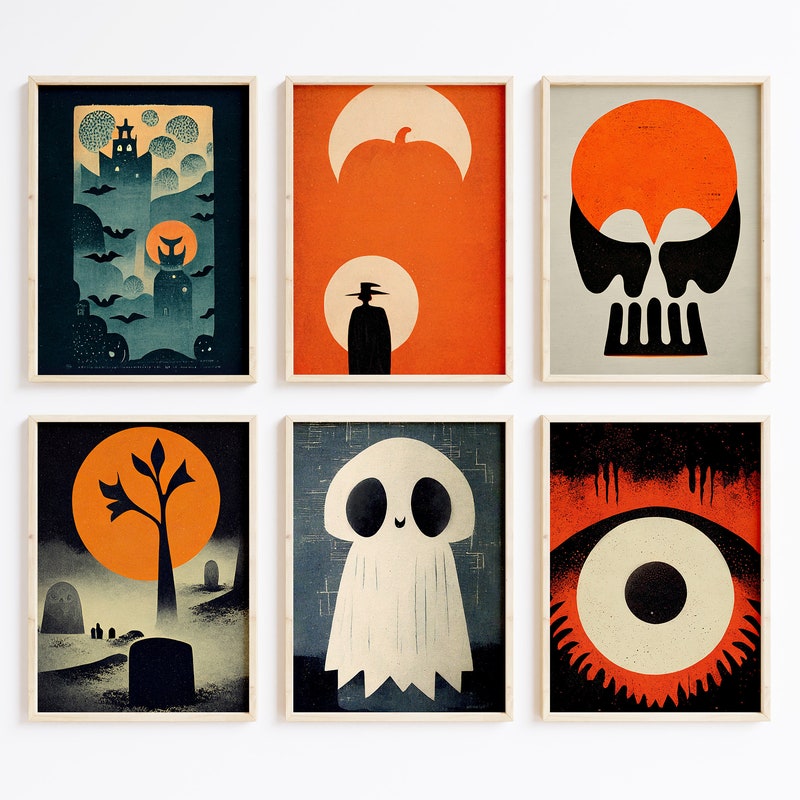 Halloween Wall Art - Etsy
