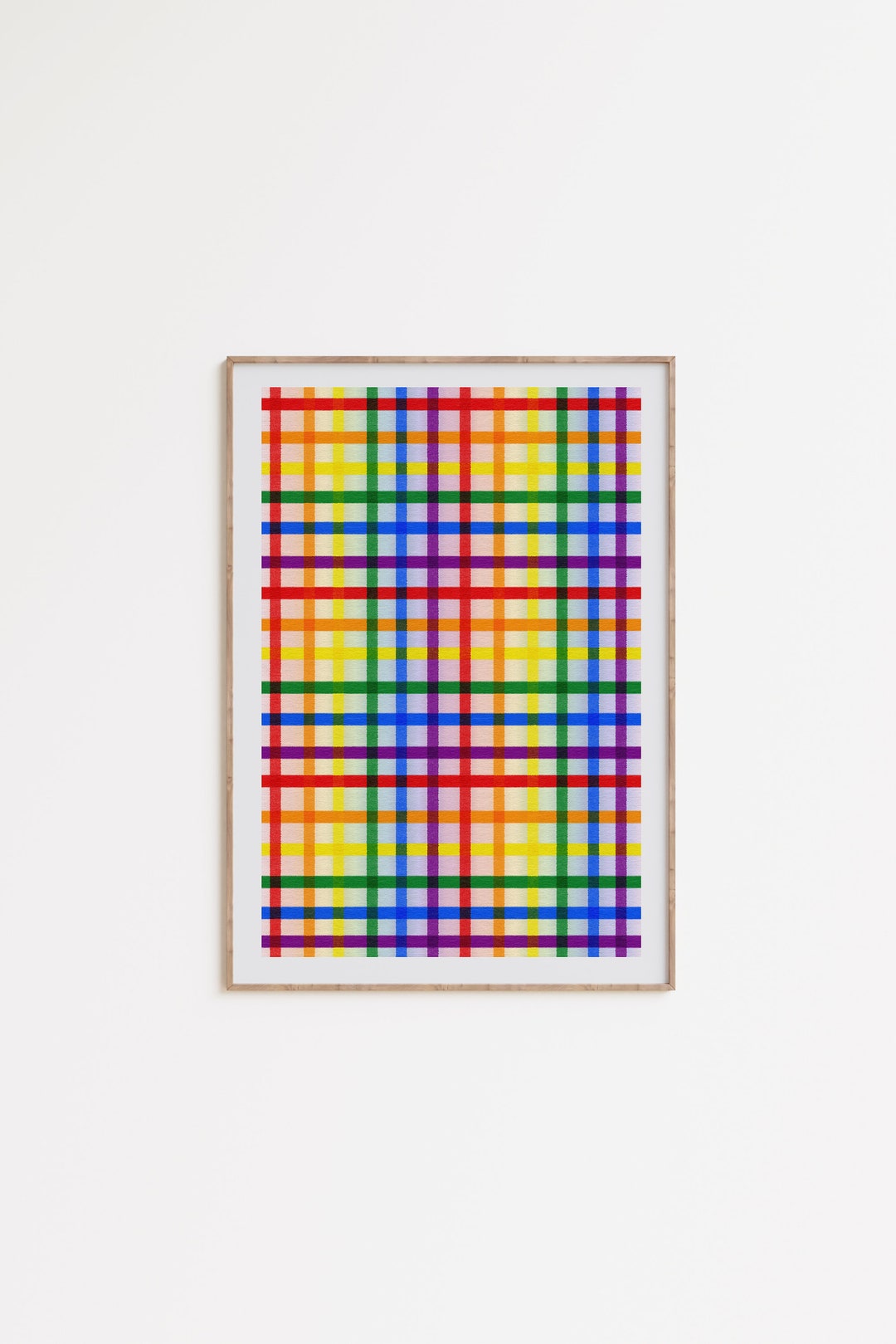 Rainbow Pride Art, Pride Flag Poster, Lgbtq Print, Queer Abstract Art ...