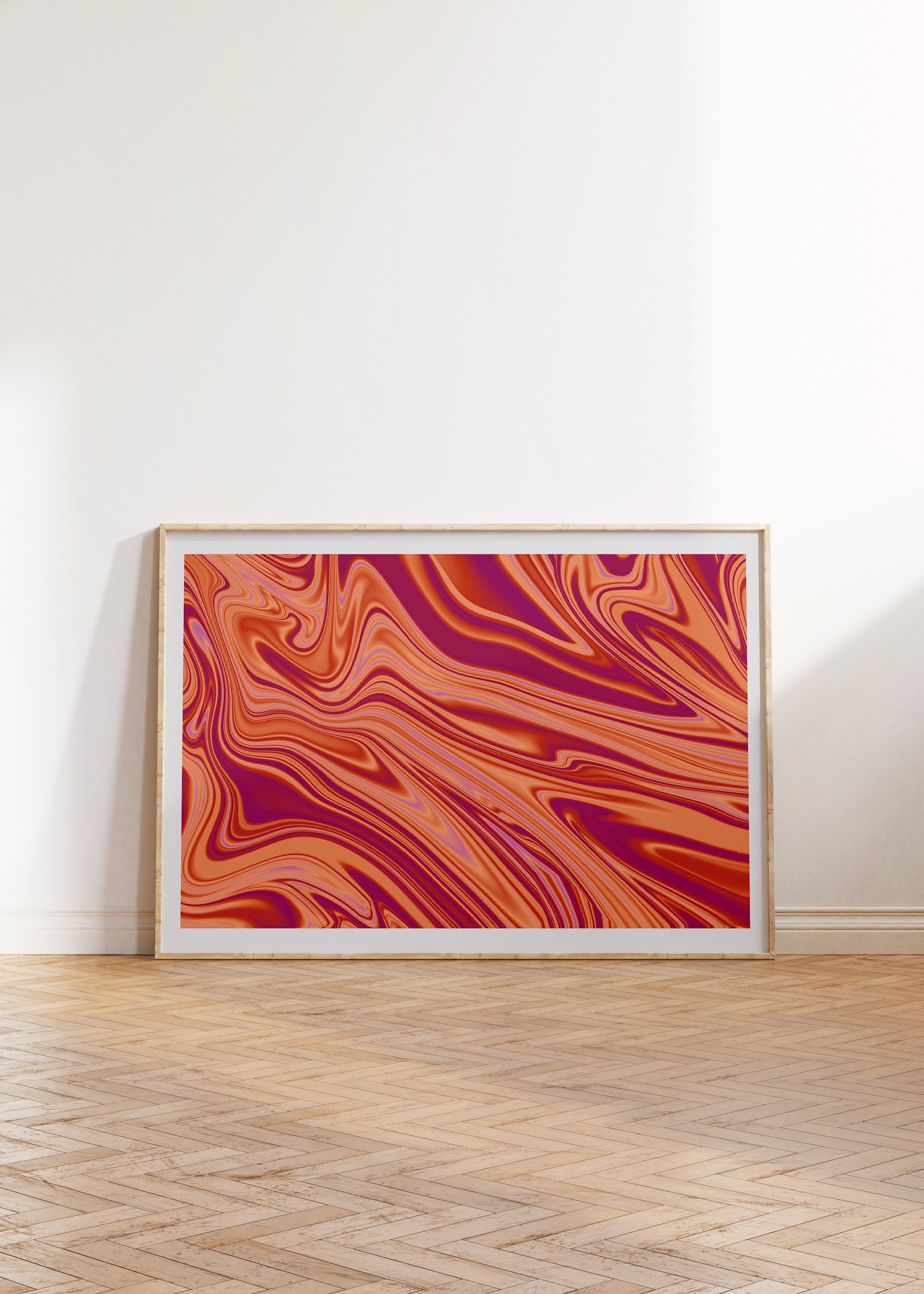 Horizontal Lesbian Wall Decor, Lesbian Flag Color Art, Wlw Poster ...