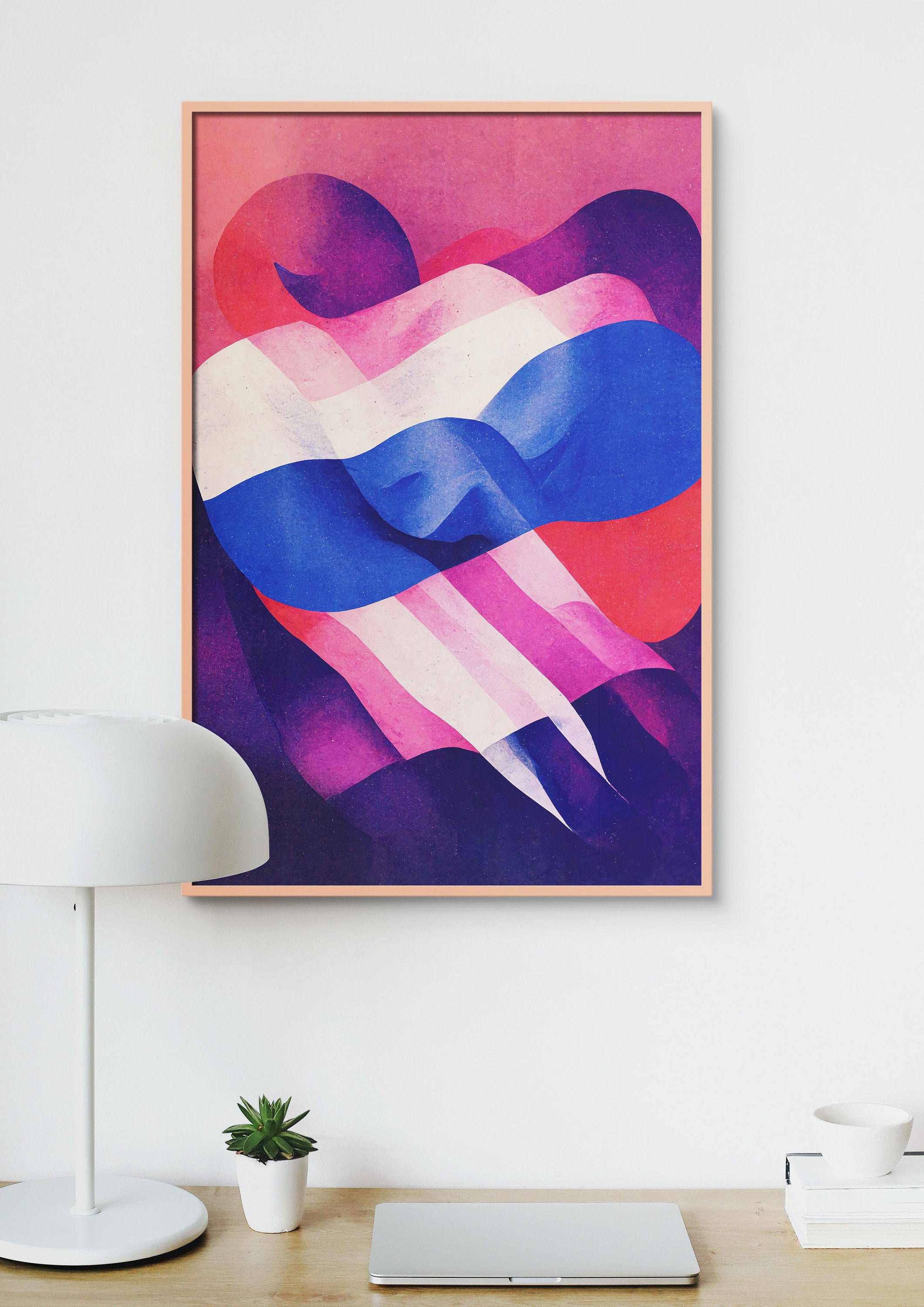 Retro Bisexual Pride Flag LGBTQ Art Download Bisexual - Etsy