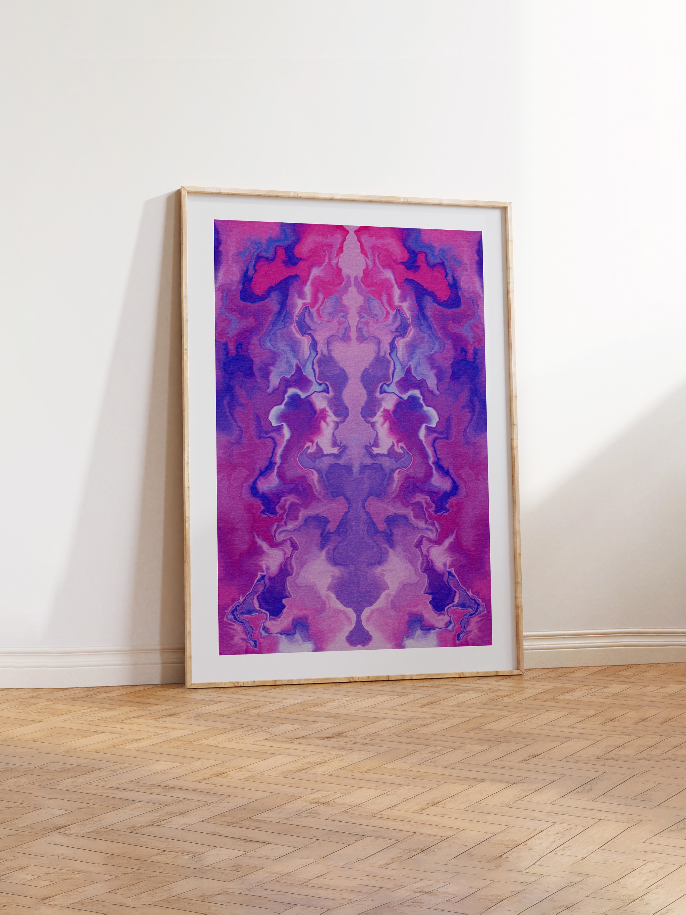 Bisexual Pride Art Subtle Bisexual Art Wlw Mlm Bisexual Flag Art