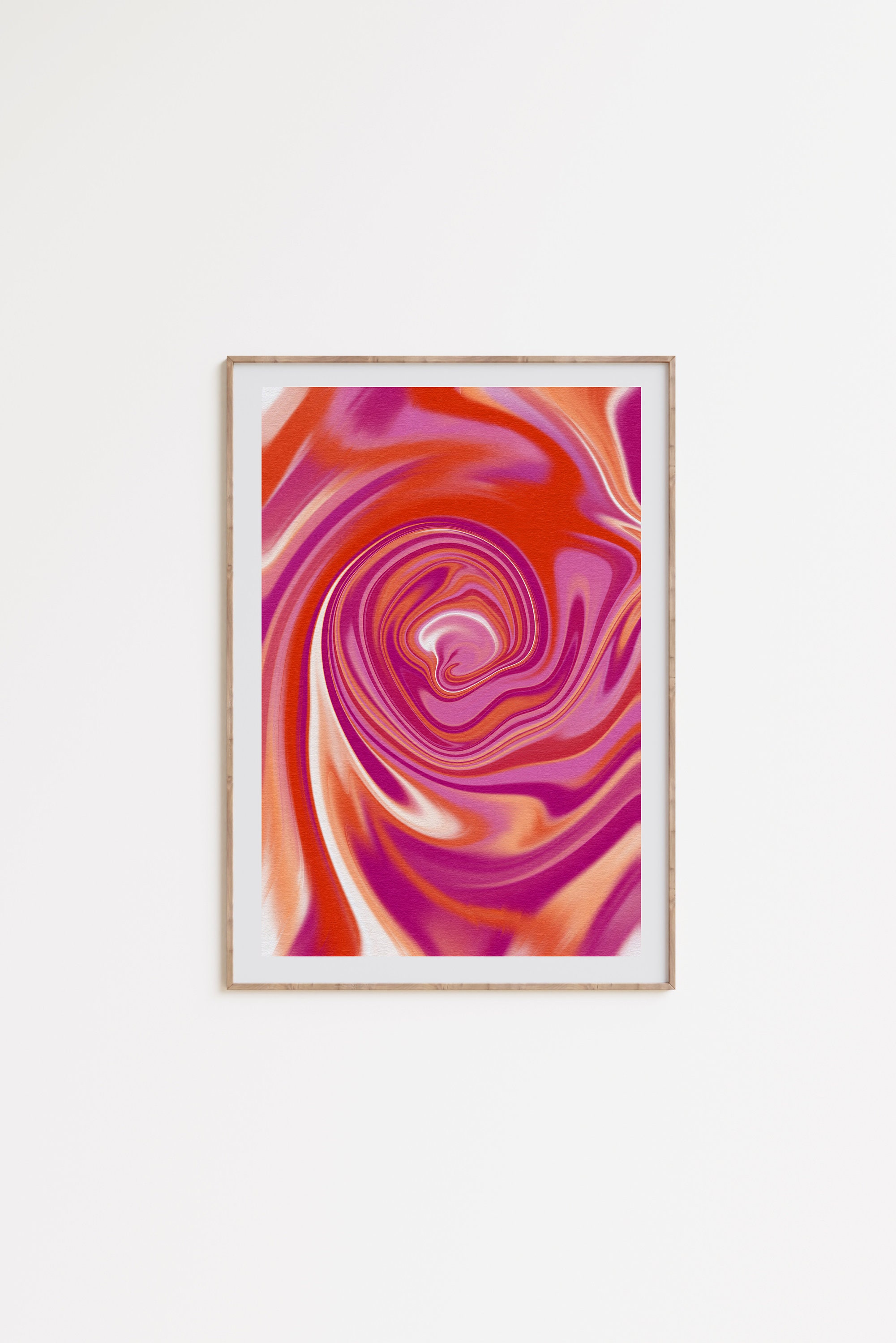 Lesbian Flag Color Art, Abstract Wlw Art, Lesbian Pride Art, LGBTQ ...