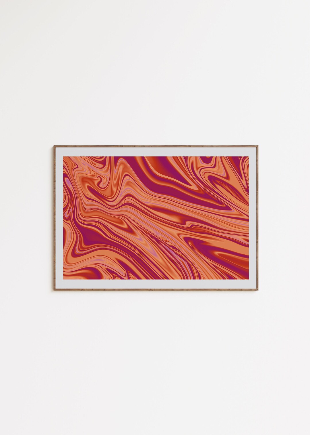 Horizontal Lesbian Wall Decor, Lesbian Flag Color Art, Wlw Poster ...
