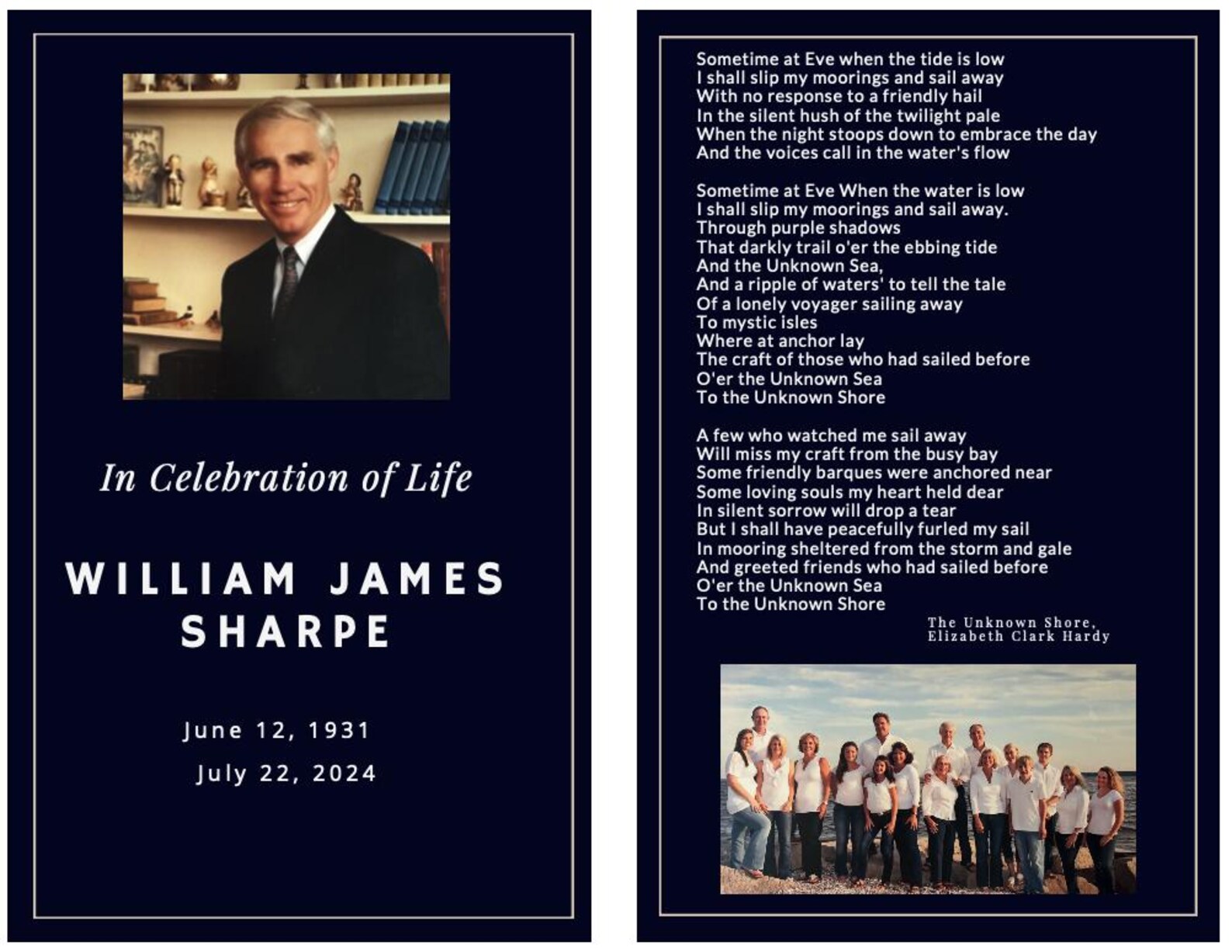 Editable Funeral Program Template - Catholic Mass (5.5 X 8.5) - Etsy