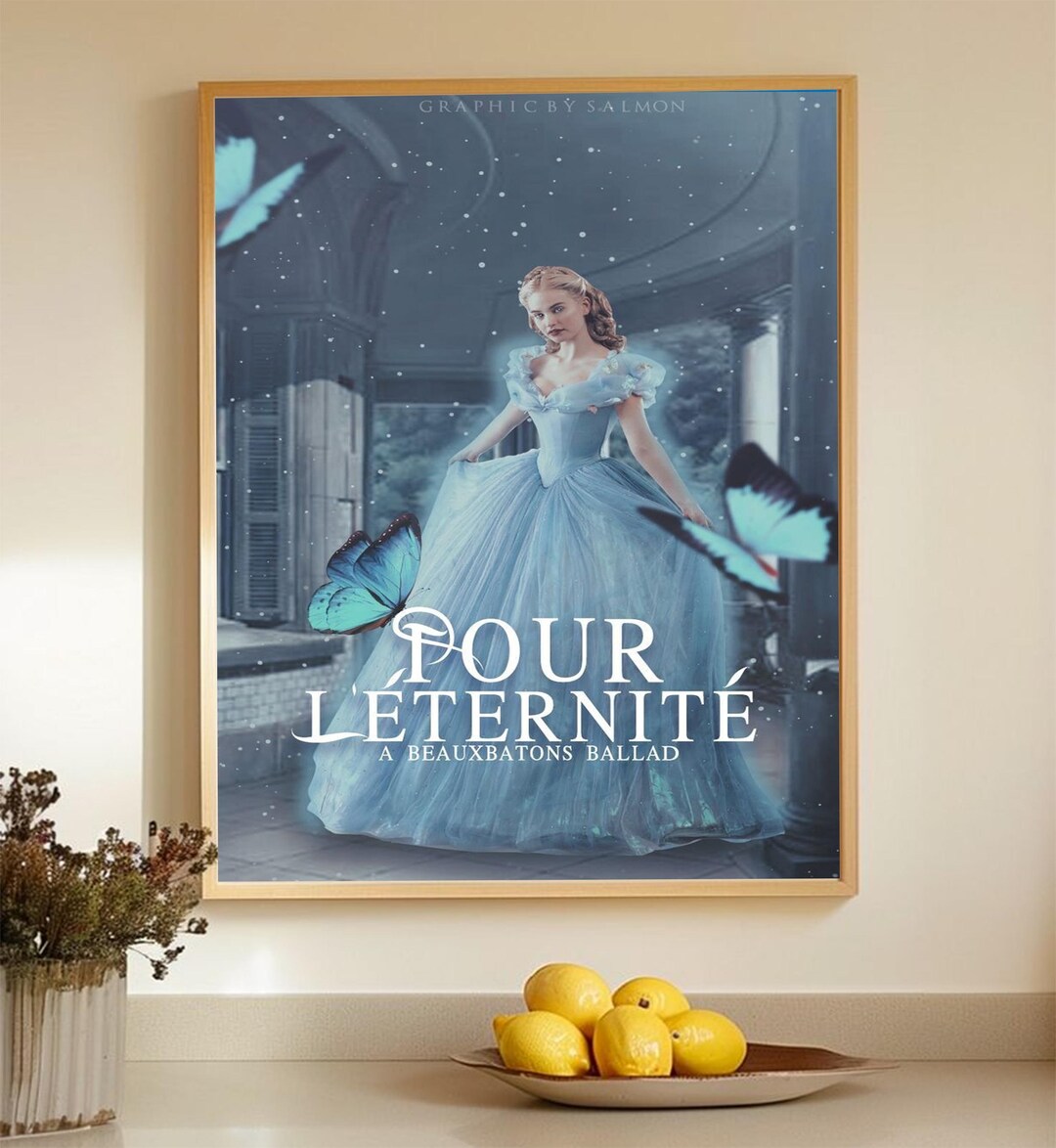 Cinderella Movie Poster Wall Art - Cinderella Classic Movie Poster - Etsy