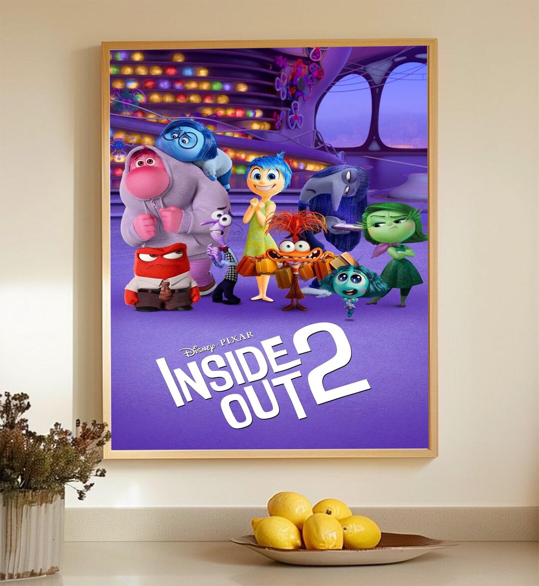 Inside Out 2 - Art Poster for Gift, Gifts, Wall Prints - Etsy