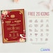 Chinese Calendar Wedding Invitation Card Template, Asian Wedding ...