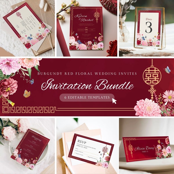 Asian Invitation - Etsy