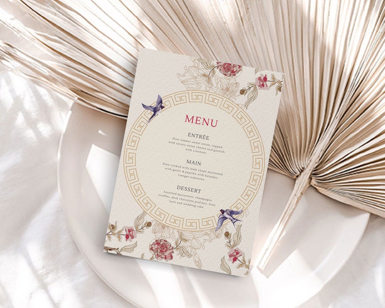 Asian Theme Wedding Invitation Card Bundle Chinese Wedding - Etsy