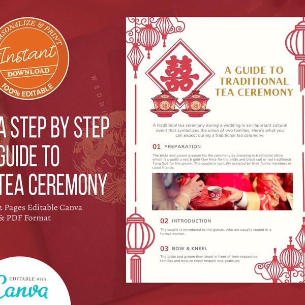 Vietnamese Tea Ceremony Invitations - Etsy