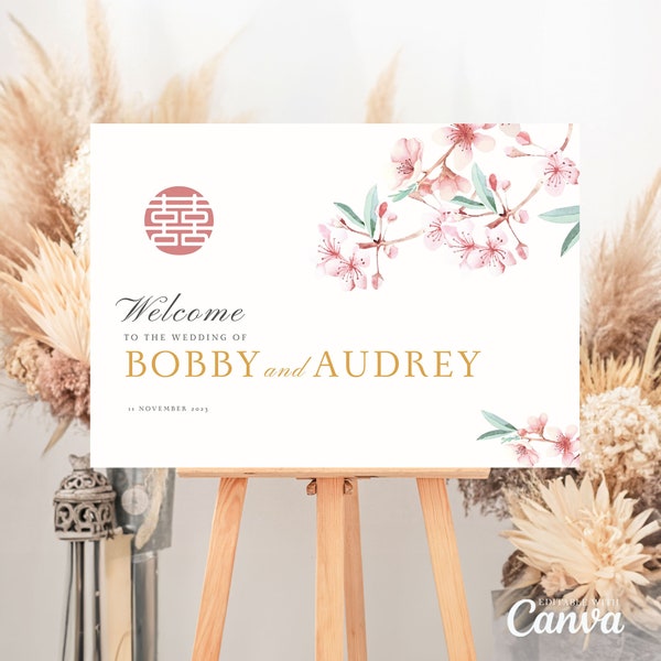 Vietnamese Tea Ceremony Welcome Sign - Etsy