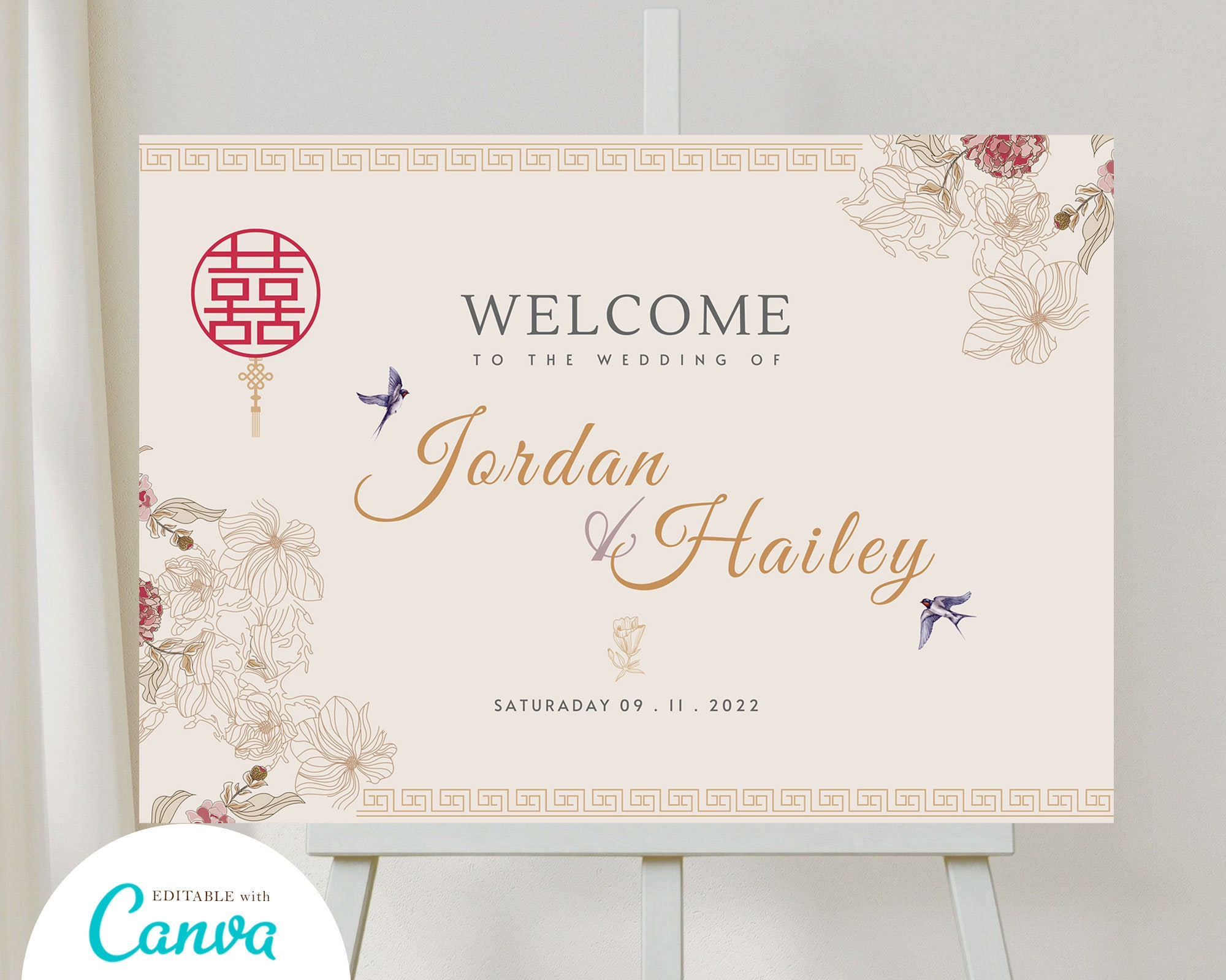 Asian Theme Wedding Invitation Card Bundle Chinese Wedding - Etsy