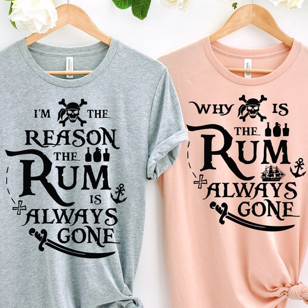 But Why is the Rum Gone Shirt - Etsy