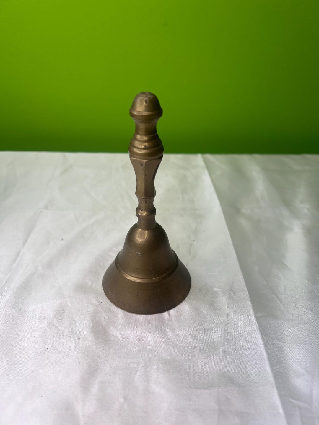 Vintage Solid Brass Bell Made in India - Etsy