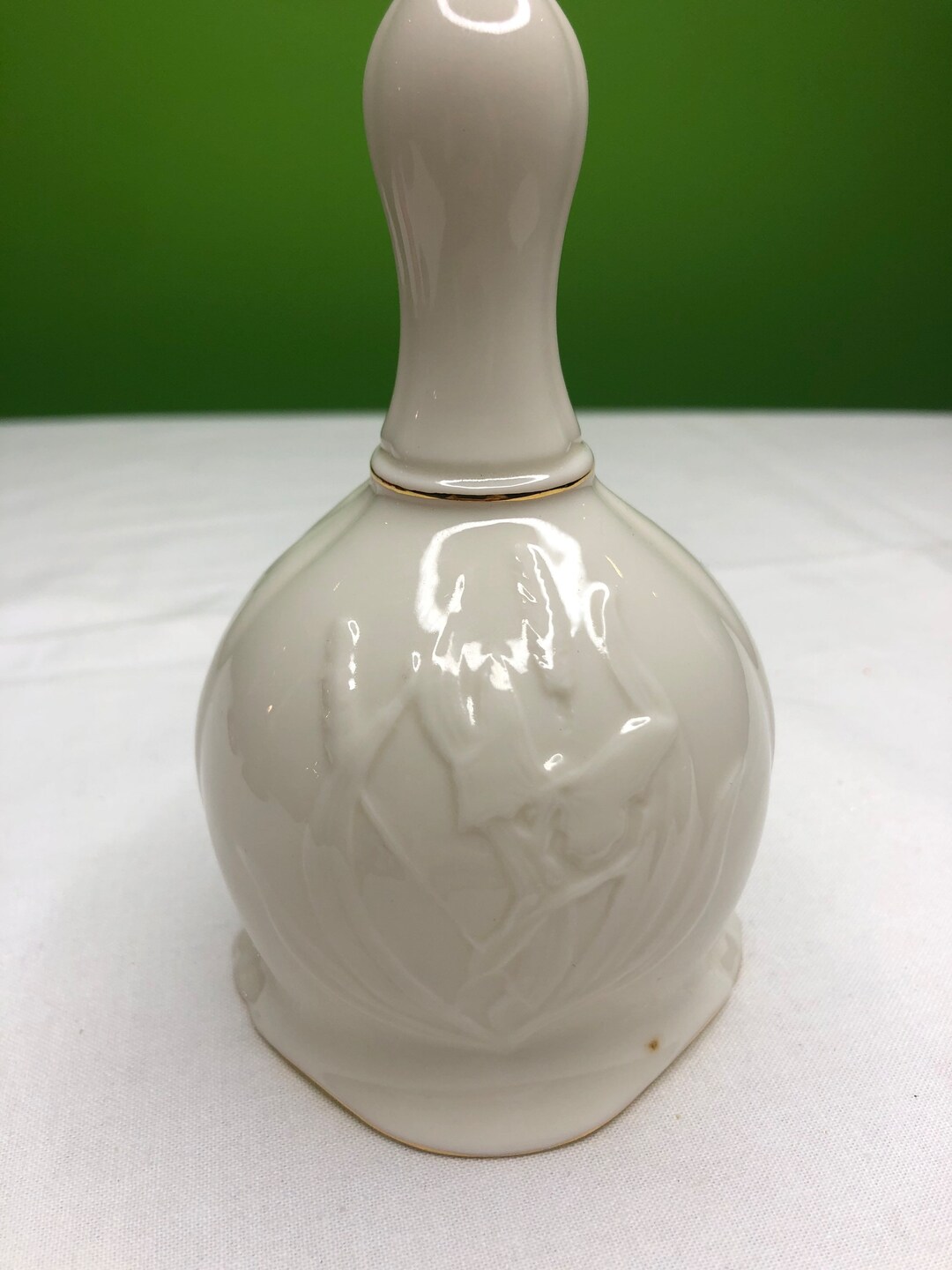 Vintage Belleek Butterfly Bell From Ireland Delicate and Beautiful With ...