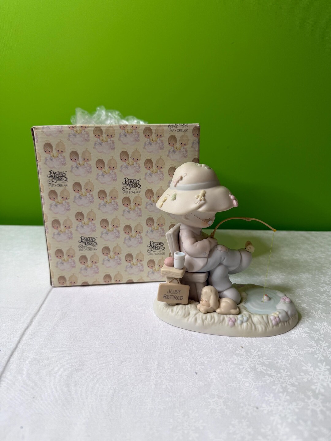 Vintage Enesco 1994 Precious Moments "just a Line to Say You're Special ...