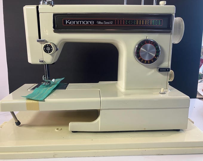 Vintage Kenmore Ultra Stitch 12 Sewing Machine - - Etsy