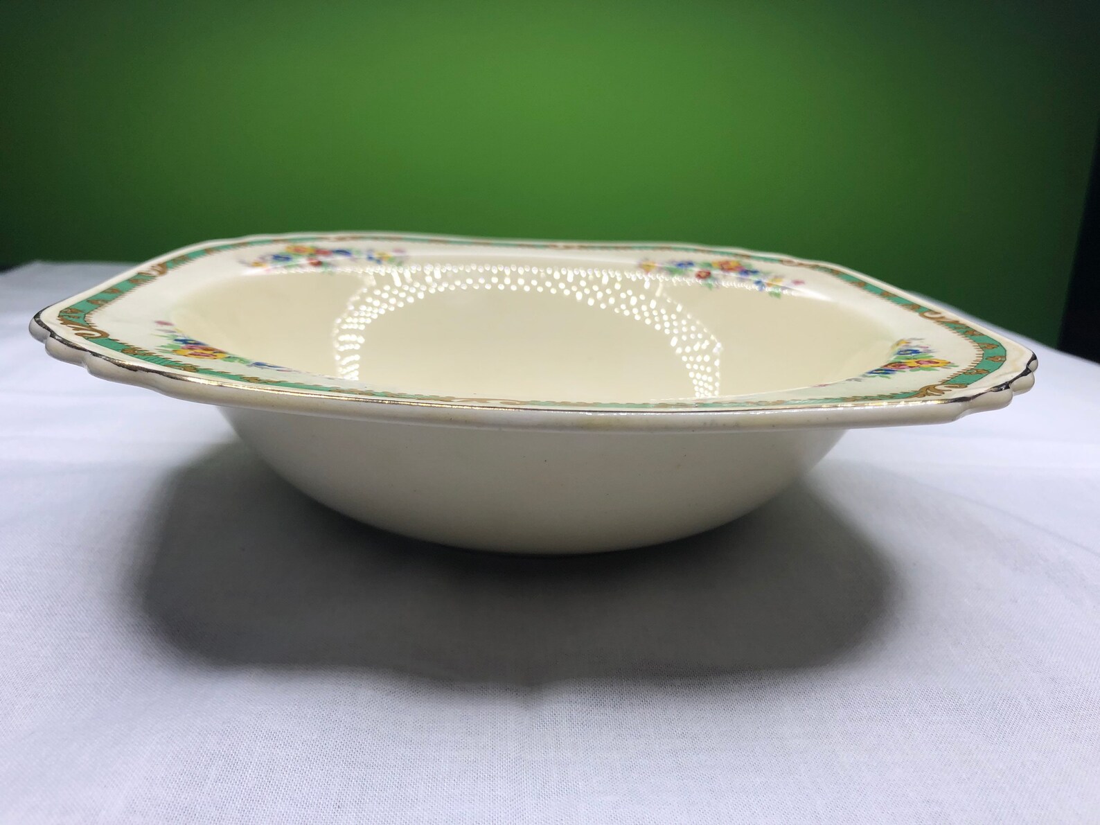 Vintage Enoch Wedgwood and Co Unicorn Mark Douglas 8 1/2 in Bowl ...