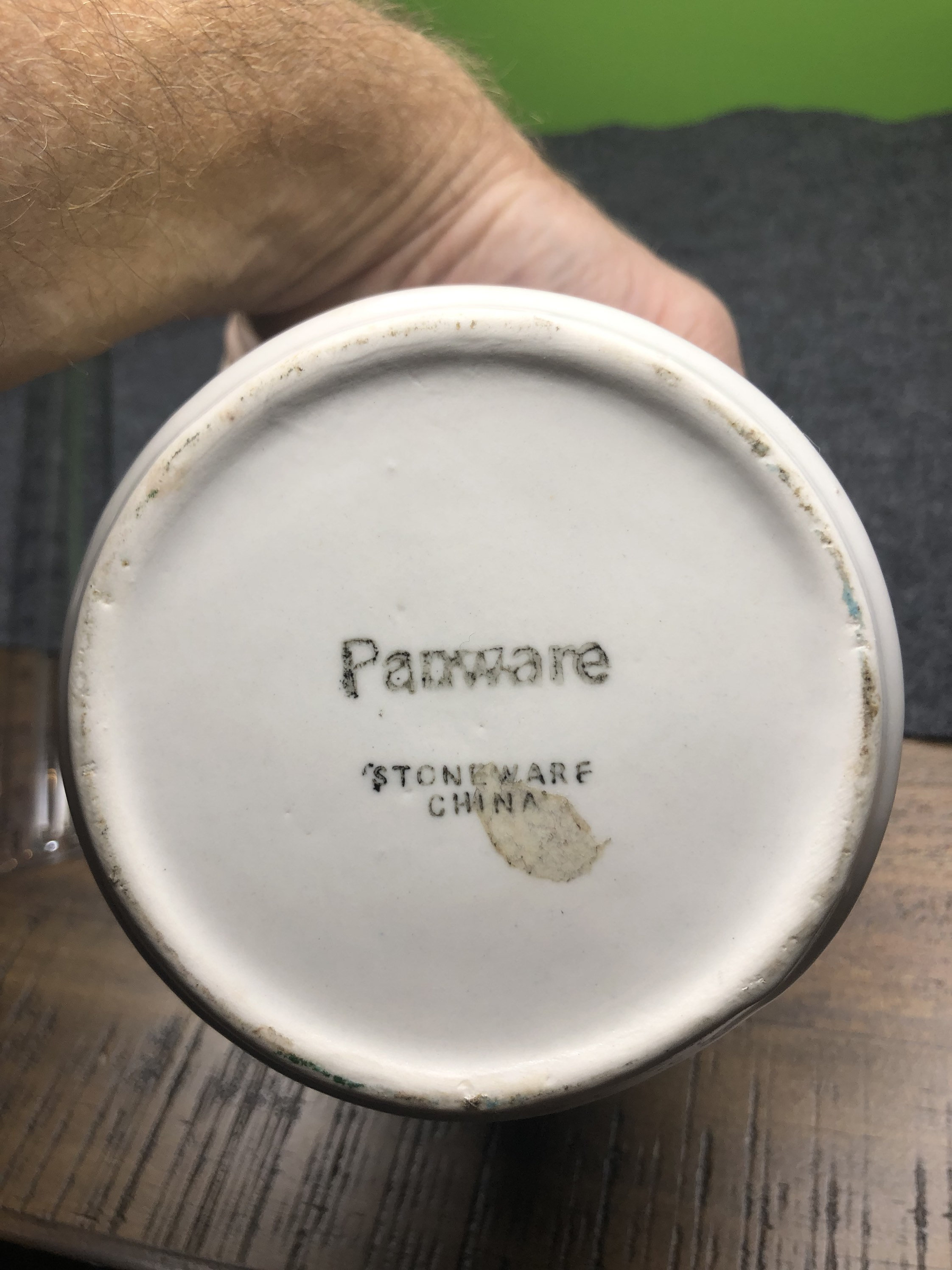 Vintage Panware Stoneware of China Cookie Jar With Beautiful Yellow ...