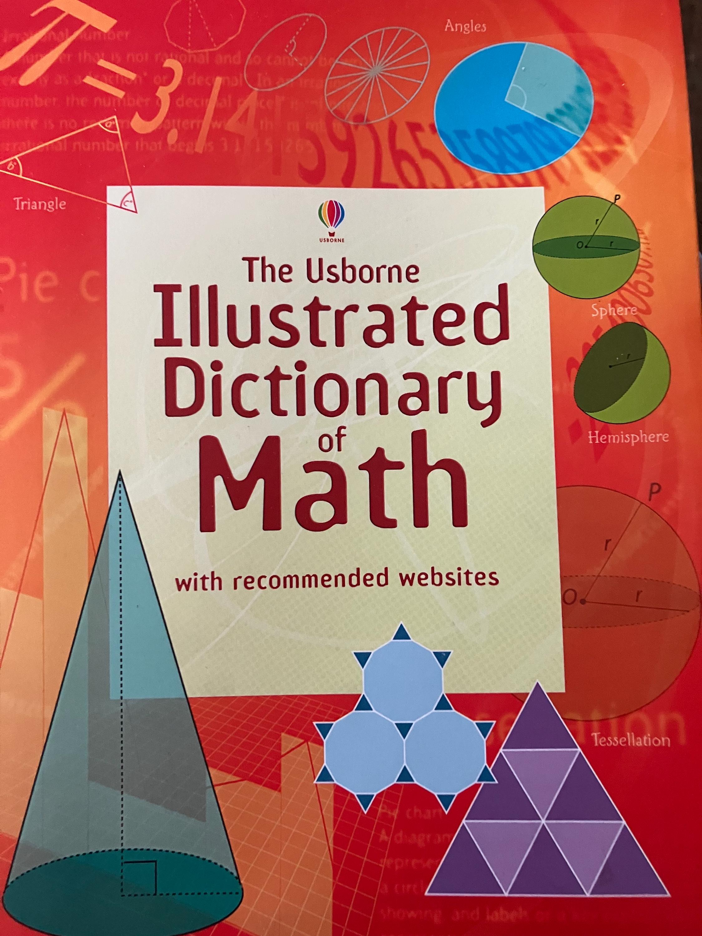 Illustrated Dictionary of Math - Etsy