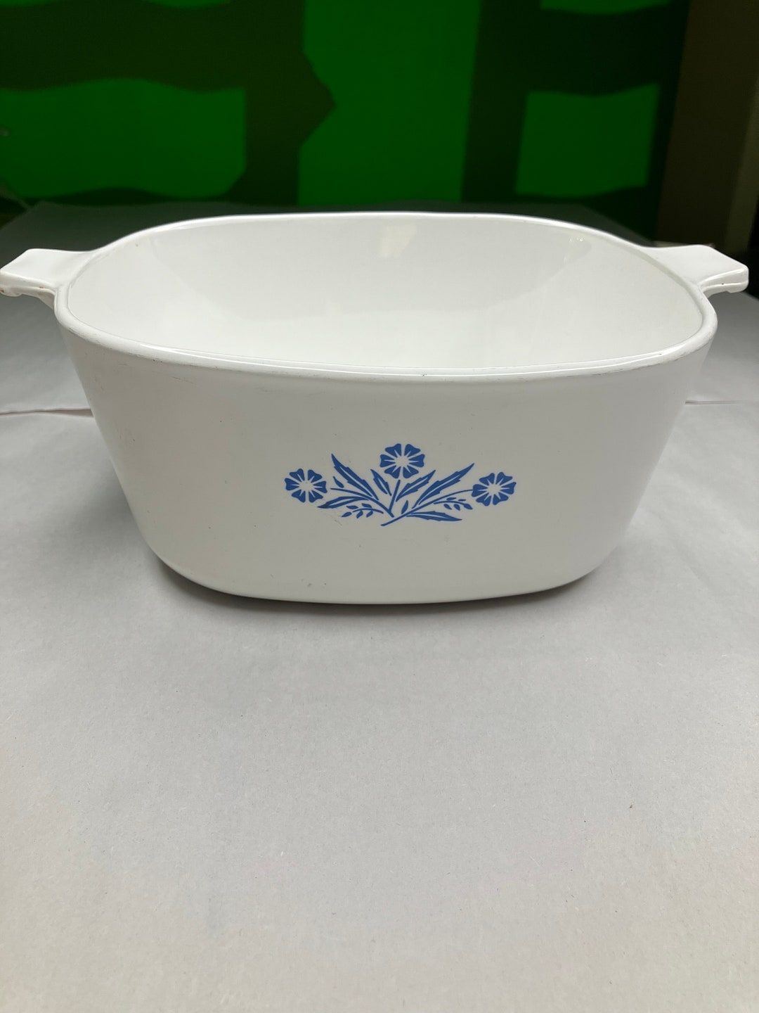 Vintage Corning Ware Blue Cornflower Rare Pattern Casserole/serving Dish P-2 1/2-B, 2 1/2qt. No ...