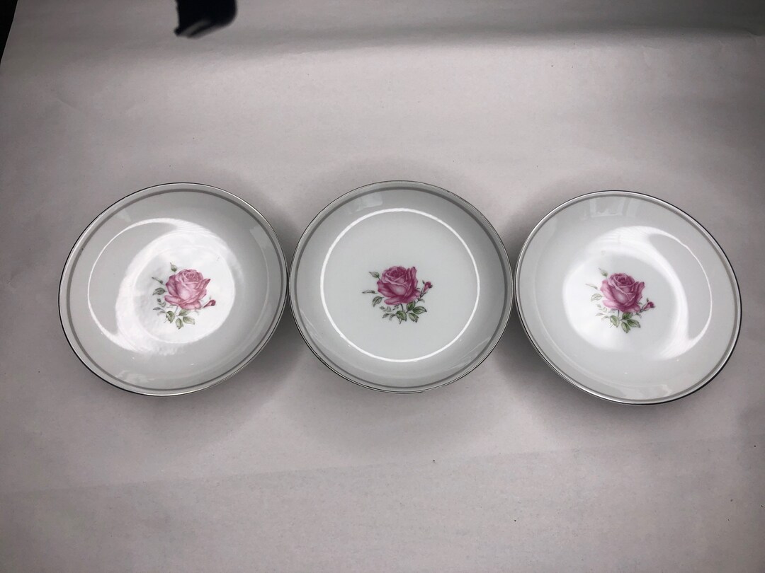 Vintage Imperial Rose Fine China Fruit Bowl 6702 Made in Japan ...