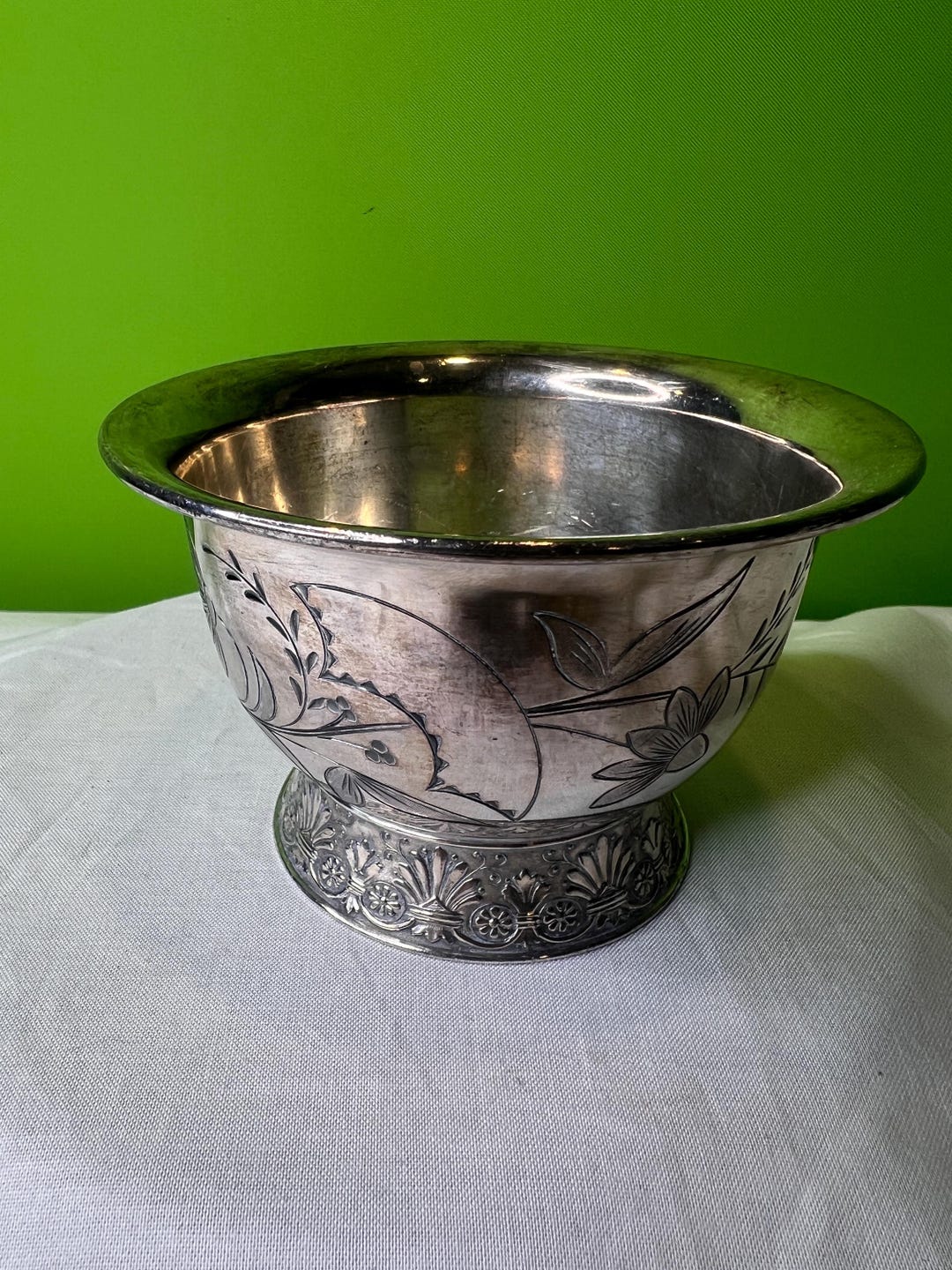 Vintage James W Tufts of Boston ~ Quadruple Plated Silver Bowl ...