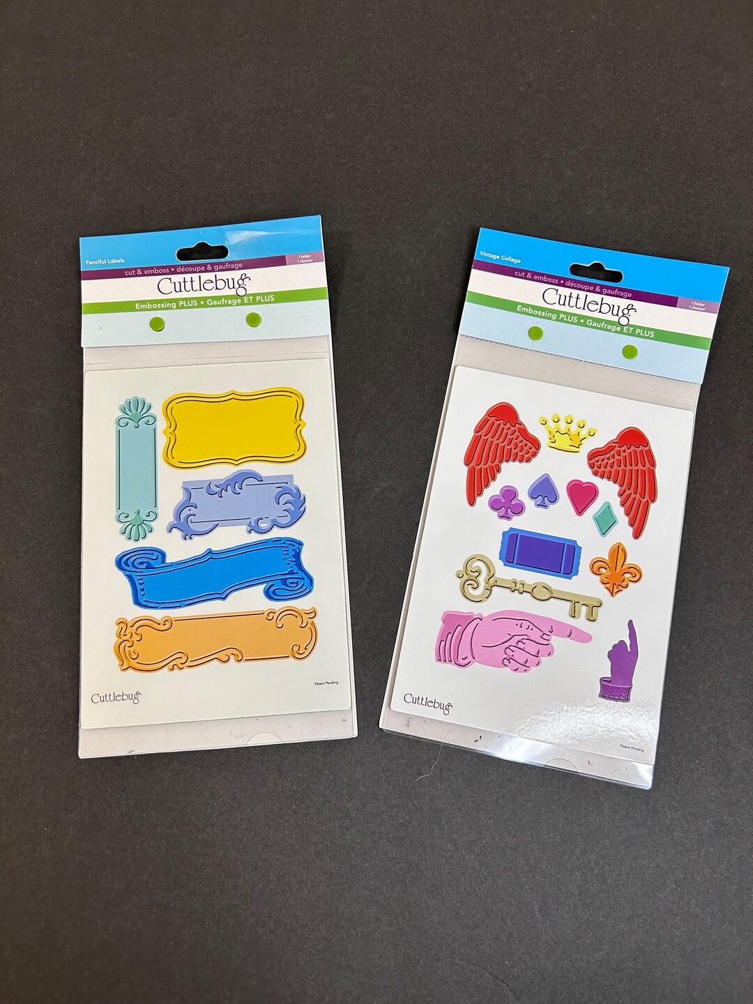 Vintage Cuttlebug Embossing PLUS Metal Die Cuts Folders - Etsy