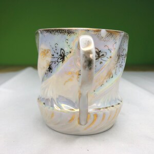 Vintage Fine Porcelain Lusterware Tea Cup With Gorgeous Coloring and ...