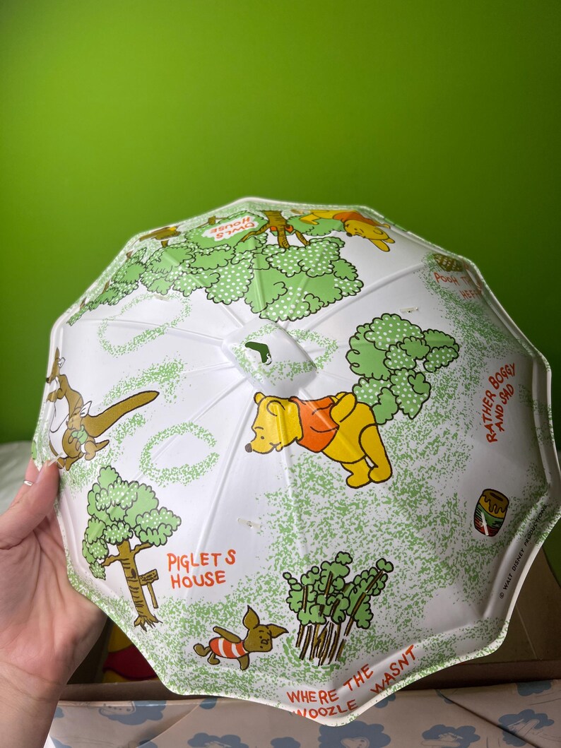 Vintage Disney Winnie the Pooh Tigger Musical Crib Mobile Baby ...