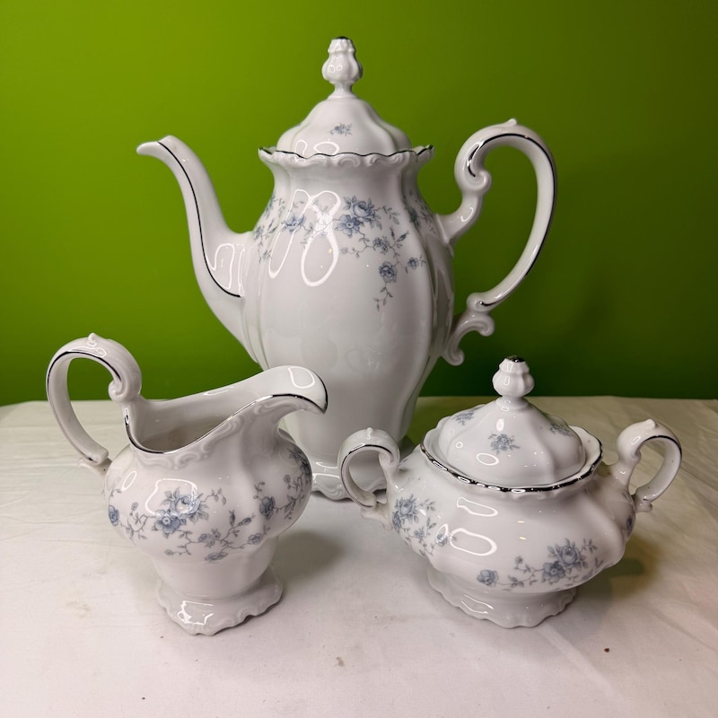 Teekanne zucker und sahnekännchen - Etsy.de