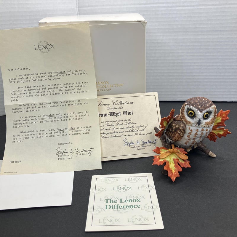 Lenox Bird Figurines - Etsy