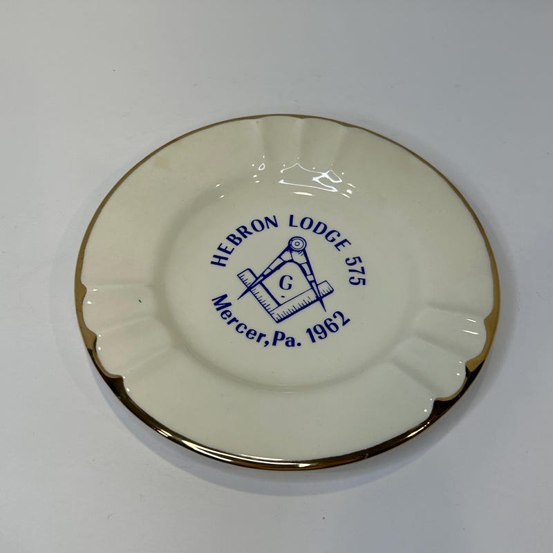 Vintage Masonic Tray - Etsy