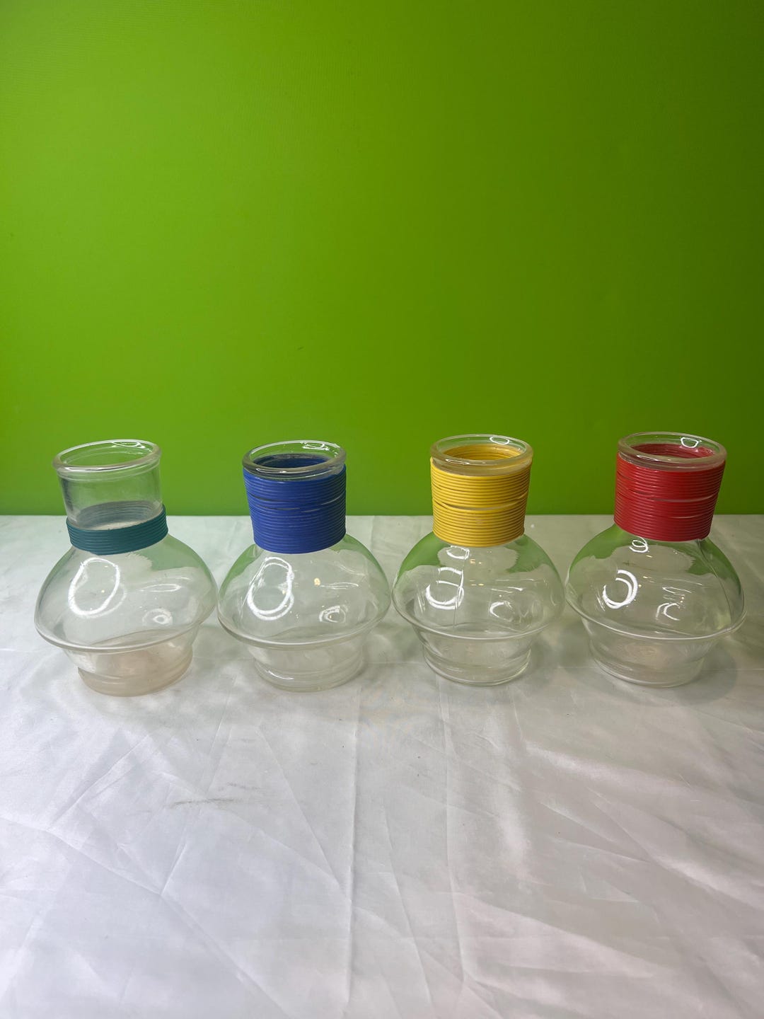 Vintage Jeannette Mckee Libbey Glasbake Hottle Clear Glass Tea Coffee ...