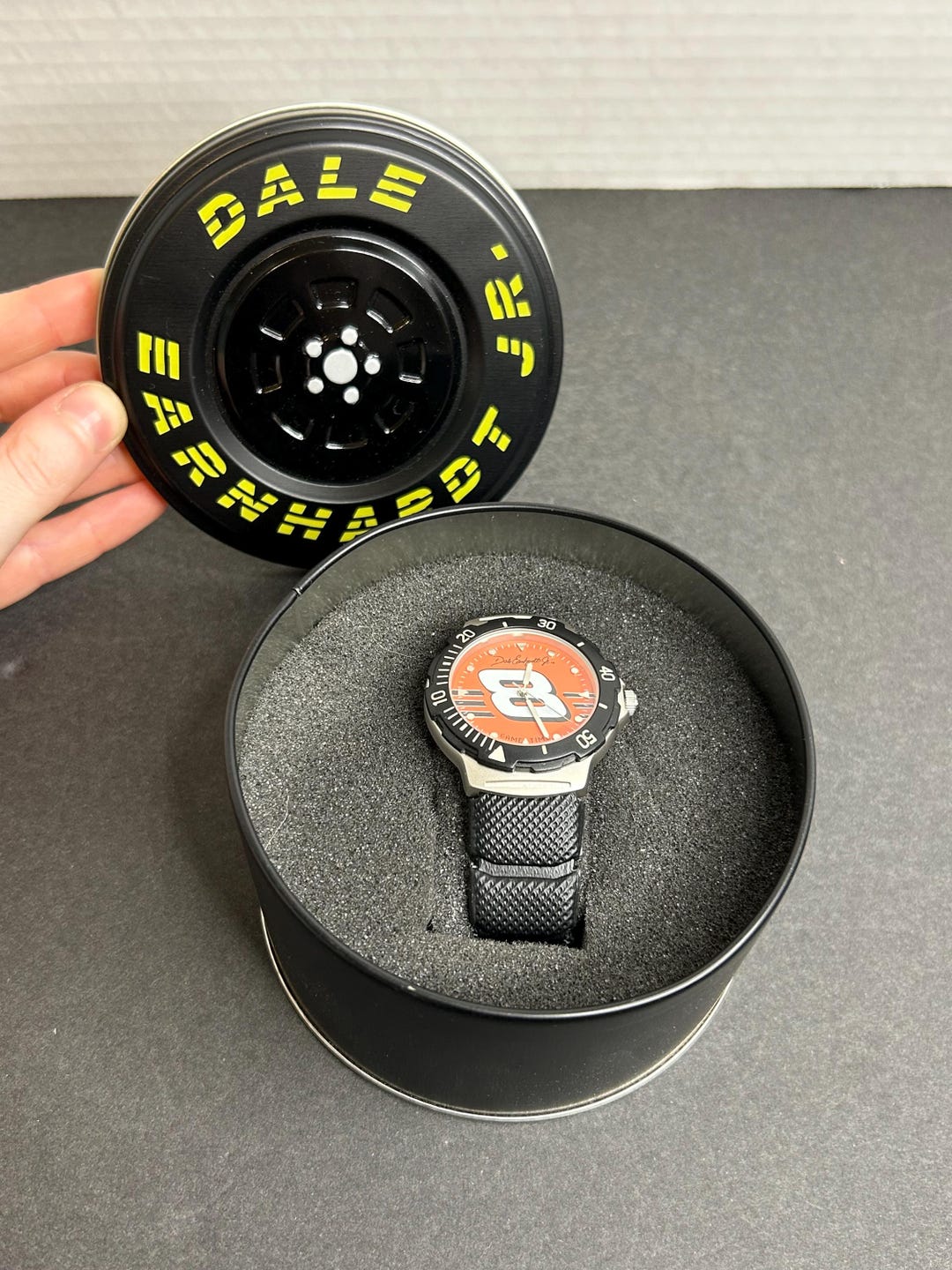 Vintage Dale Earnhardt No 8 Nascar Plastic Watch in Collectors Tin - Etsy