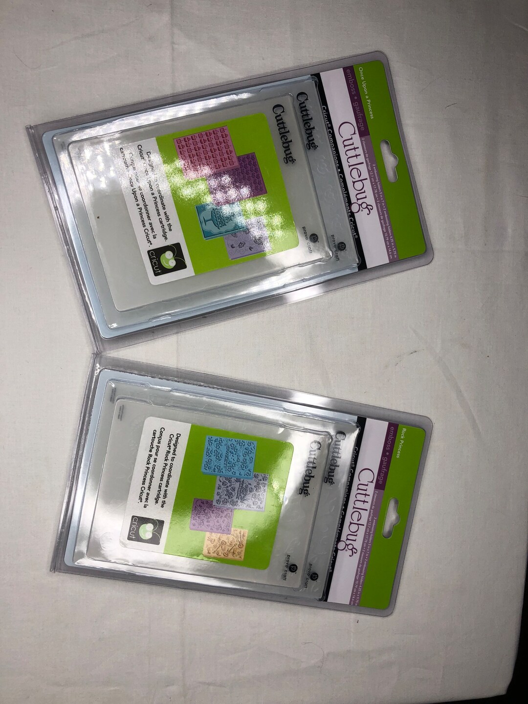 Cricut Cuttlebug Embossing Folders New in Packaging 2 Sets 4 - Etsy