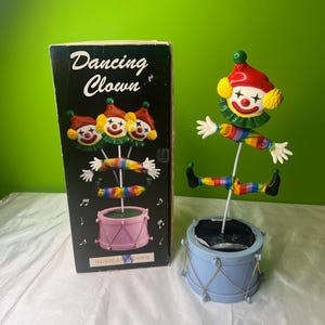 Vintage Musical Dancing Clown ~ Working Condition Unknown - Etsy