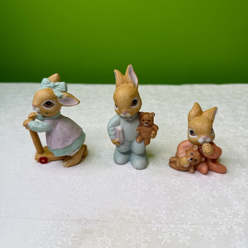 Homco Bunnies - Etsy