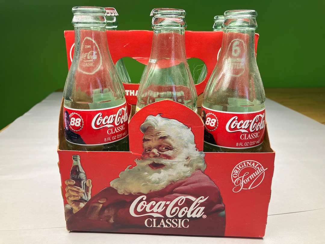 Vintage Coca Cola Classic 8 Oz Bottles - Etsy