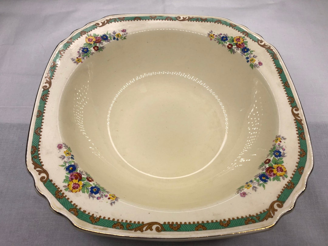 Vintage Enoch Wedgwood and Co Unicorn Mark Douglas 8 1/2 in Bowl ...
