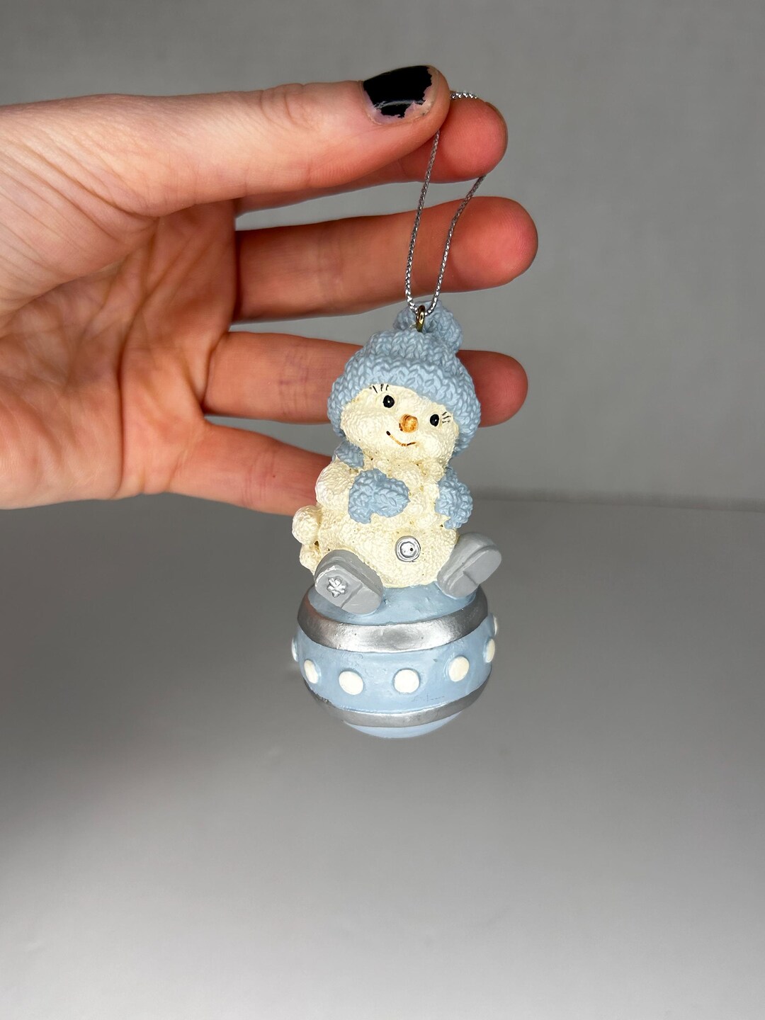 Vintage Encore Snow Buddies 97508 Snowman on Ornament - Etsy