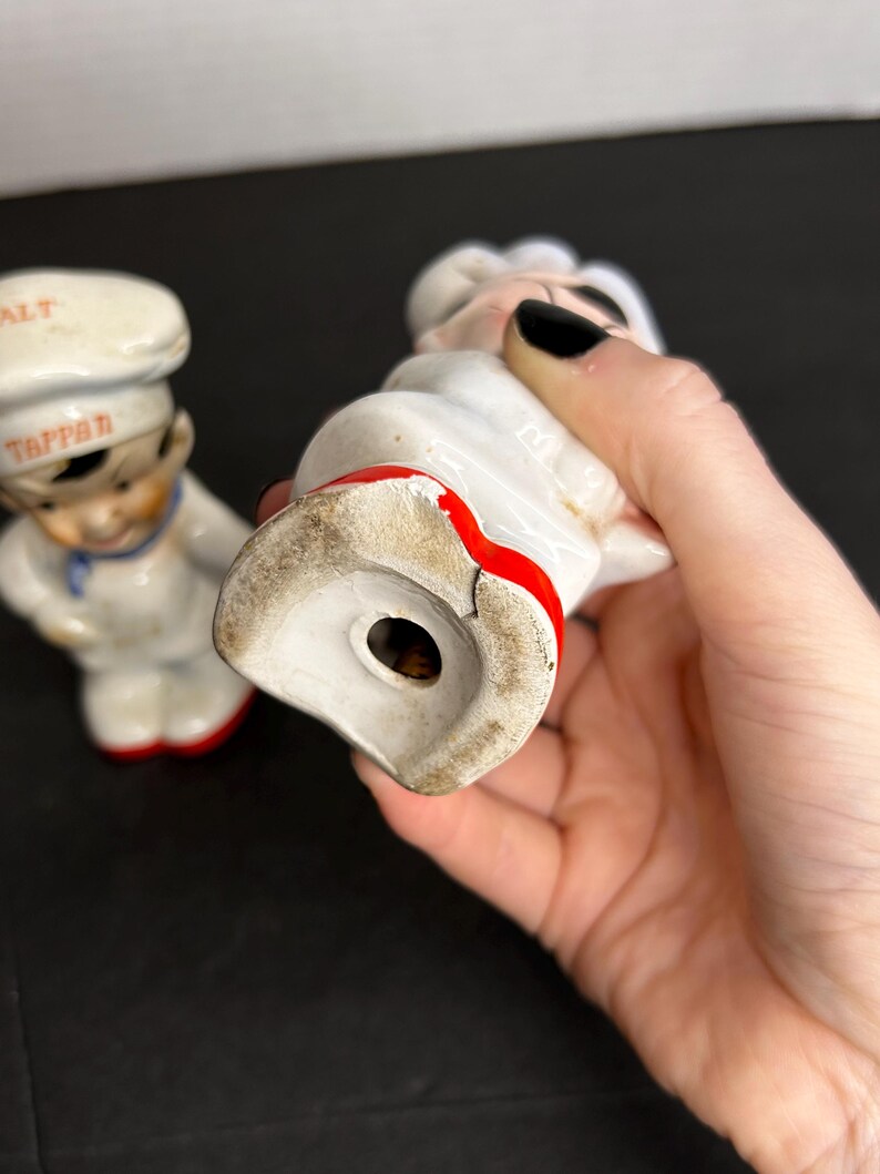 Vintage Tappan Japan Little Chefs Matching Salt and Pepper Shakers - Etsy